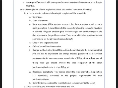 Solved In This Project You Are Asked To Implement A Java