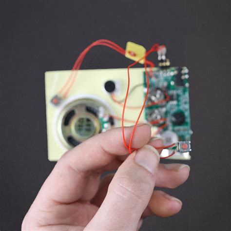 Line In Port Push Button Sound Module Rec 120 Sec BigDAWGS Greetings