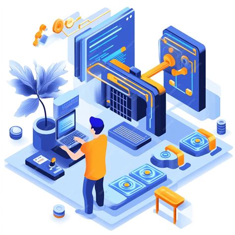 A Developer Setting Up A Continuous Integrationcontinuous Deployment