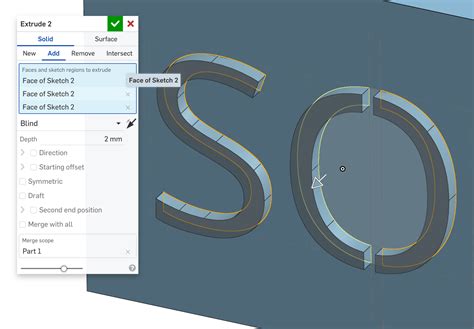 Convert Text To Shapes Lines — Onshape