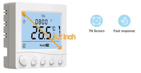 RTI TEK R W Programmable Smart Thermostat User Manual Thermostat Guide