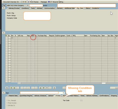 Solved Po Item Defaulted With Free Indicator Sap Community