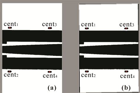 A The Centroids Of The Marked Structures Were Represented By Crossed