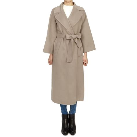 막스마라maxmara Alvaro 싱글 브레스티드 코트 라이트그레이 2399060133 001 60095 트렌비