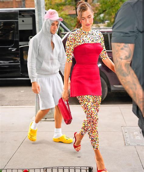 استایل شیک هیلی بیبر را باور کنیم یا شلختگی و دیوانه بازی جاستین را