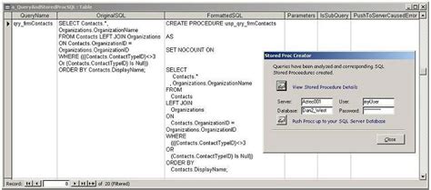 migrating access apps to sql server database journal