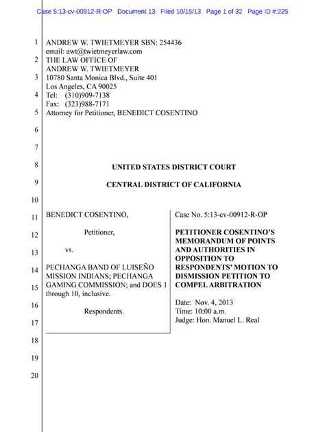What Is A Case Caption Example At Indiana Houlding Blog