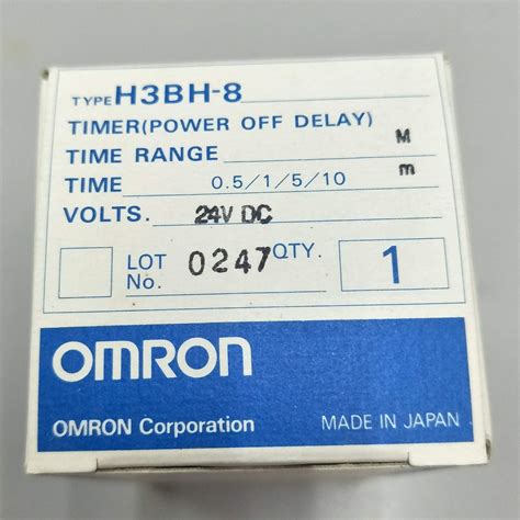 Omron Timer H3bh 8 24vdc M Shopee Malaysia