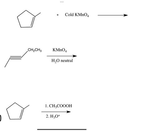 Solved For The Following Reactions Draw The Structures For Chegg