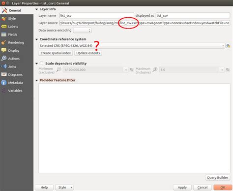 Geometryless Table Sets Project Crs To Epsg4326 · Issue 18920 · Qgisqgis · Github