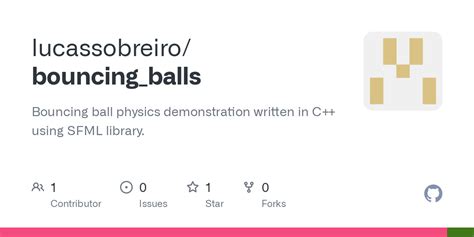 Github Lucassobreirobouncingballs Bouncing Ball Physics Demonstration Written In C Using