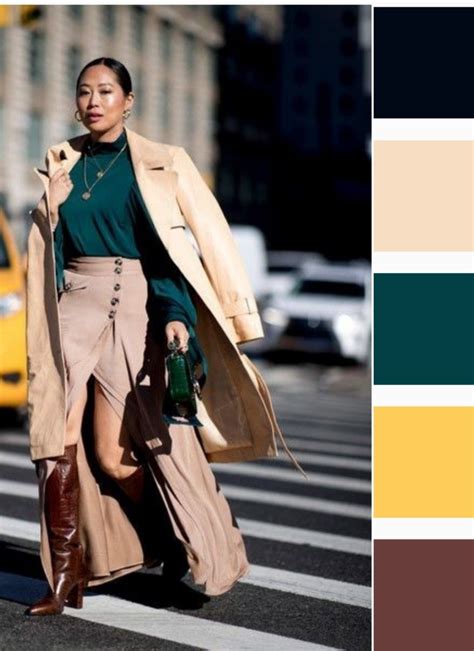 Цветовые сочетания Outfits Kleurencombinatie Kleur Pallets