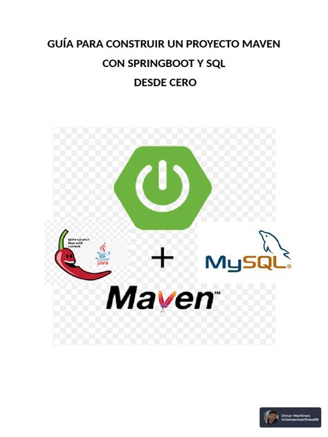 Construir Proyecto Maven Springboot Pdf Java Lenguaje De Programación Mi Sql