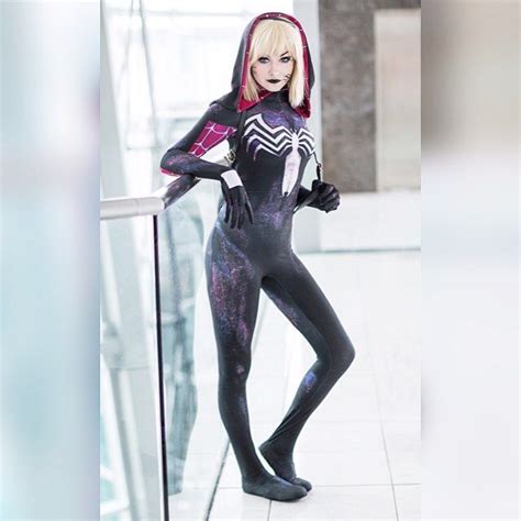 Rianna Care Spider Gwen Gwenom Version Cosplay Spider Gwen
