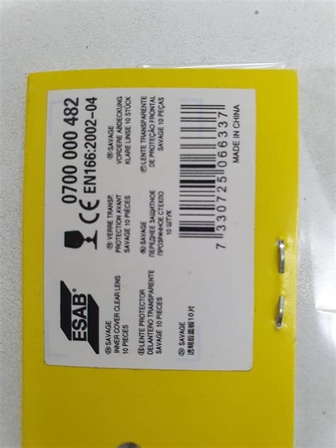 Esab Savage A40 Inner Lens - Sparks Welding Services