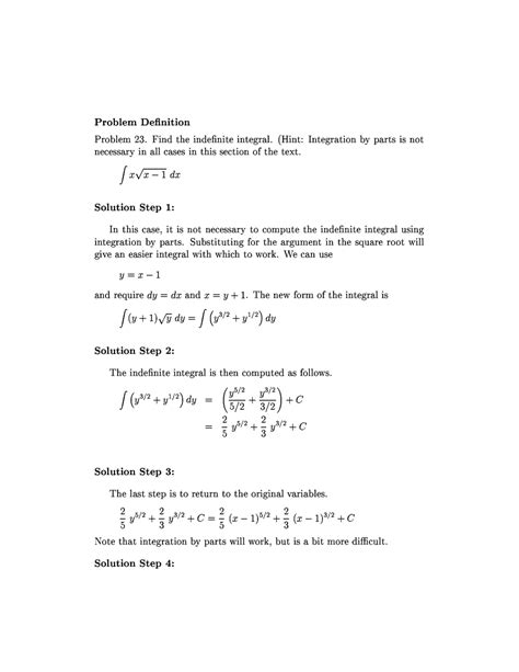 Problems With Solutions Calculus Techniques Math 1100 Docsity