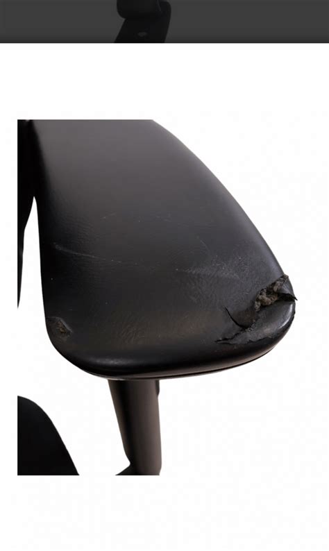 fixing scuffed armrest r officechairs
