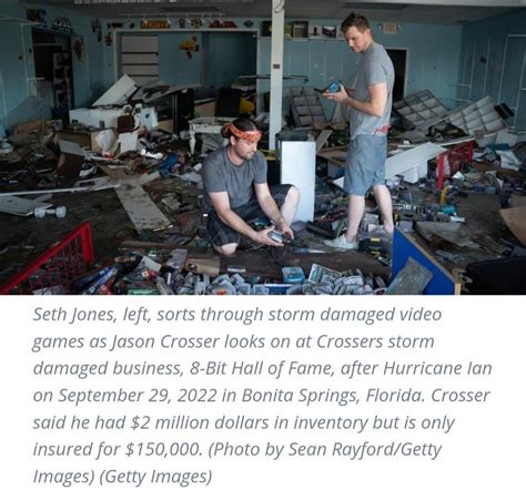 Bit Hall Of Fame Destroyed In Florida Check Out Bottom Right Among The N Games Left Of The