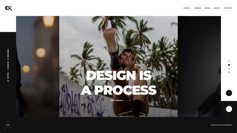 Fightex Showcase Portfolio WordPress