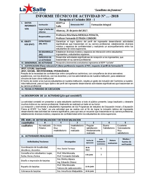Ejemplo De Informe De Resultados By Jabarrera Issuu Imagesejemplo De