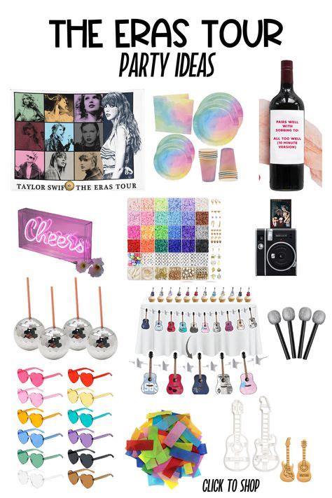 Taylor Swift Eras Tour Party Ideas
