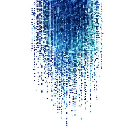 Blue Binary Data Software Programming Code Background Premium Ai Generated Vector