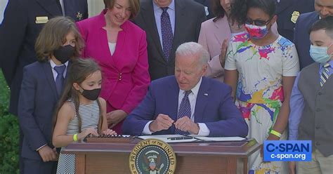 President Biden Signs Bill Awarding Congressional Gold Medals To