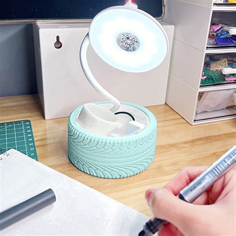 Xgfhyjeh Led Desk Lamps For Home Office Modern Small Foldable Rechargeable Book Reading Light
