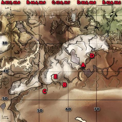 Ark Survival Evolved Ubicaciones De Huevos De Wyvern De Hielo