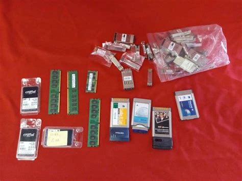 Assorted Computer Cardschips Sierra Auction Management Inc