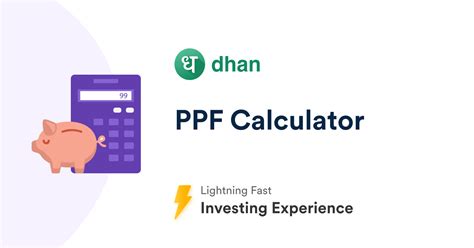Ppf Calculator Calculate Wealth With Ppf Return Calculator Dhan