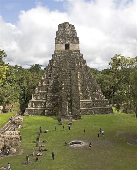 Pirámide Maya Tikal Guatemala Templo Del Gran Jaguar Wikipedia La