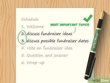 How To Write An Agenda For A Meeting Tips And Template