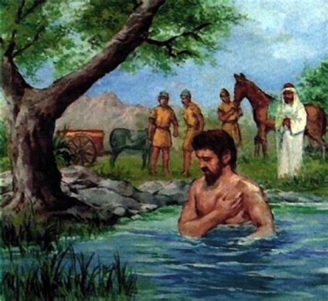 Elisha A Man Of God Asked To See Naaman He Told Naaman To Wash Seven