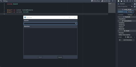 Quick Load Export Custom Resource Shows No Result Issue Godotengine Godot GitHub
