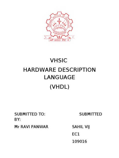 vhdl file pdf vhdl computer programming