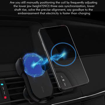 Buy Wholesale China W One X Smart Wireless Car Charger Auto Charging Control Led Display Fod