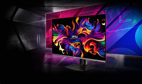 Msi Launches Mpg Urx Qd Oled Gaming Monitor K Displayport A Uhbr Rtx Ready
