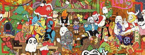 Frisk Sans Papyrus Undyne Toriel And More Undertale Drawn By Guangchen Er Danbooru