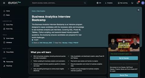 🚀 Join Our Business Analytics Interview Preparation Batch And Land Your