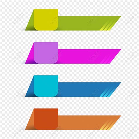예문 텍스트 상자 정보 상자 흐름도 비즈니스 작업 프레젠테이션 다채로운 스티커 메모 제목 상자 스트립 노트 컬러 텍스트 상자 제목 상자 판매 배너 입체 Png 일러스트 무료