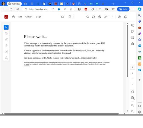 pdf fails to display in multiple scenarios even within the cloud