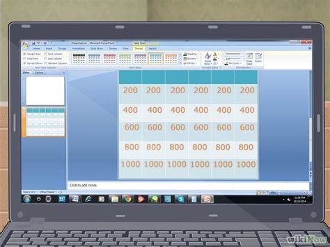 How To Make A Jeopardy Game On PowerPoint With Pictures