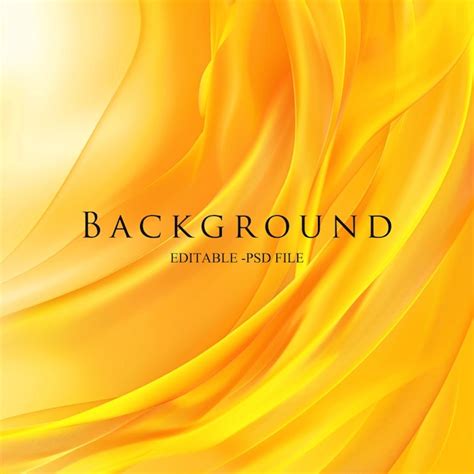 Yellow Gold Abstract Background Psd High Quality Free Psd Templates For Download