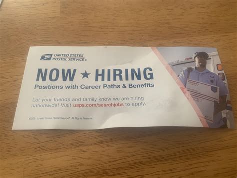 Look What Came With My Paystub Today R USPS