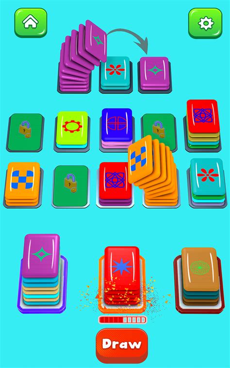 Card Shuffle Sort Games Color Sorting 3d App On Amazon Appstore
