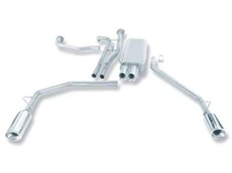 Borla Titan Touring Dual Exhaust System With Polished Tips Rear Exit