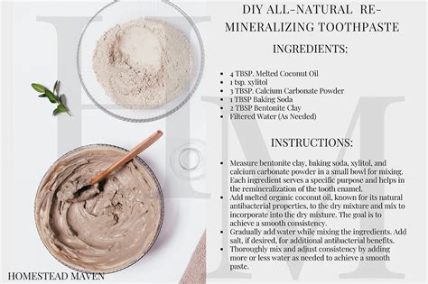 Diy All Natural Re Mineralizing Toothpaste A Complete Guide