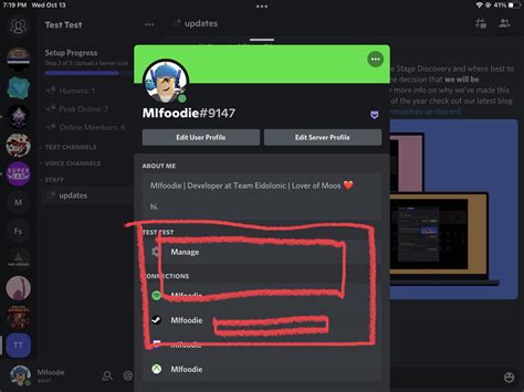 Idea For User Profiles Featured Server Discord