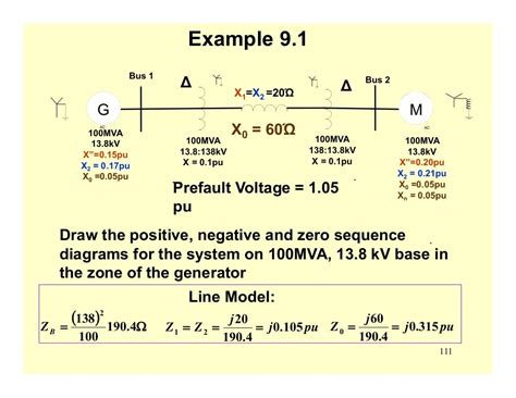 Symmetrical Components Fault Calculations